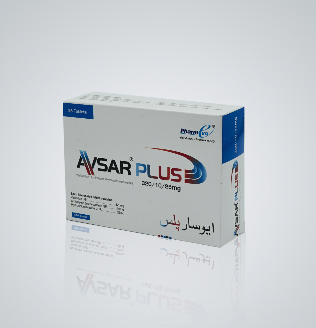 Buy AVSAR PLUS 320/10/25MG TAB | Online in Pakistan — MyPharmEvo
