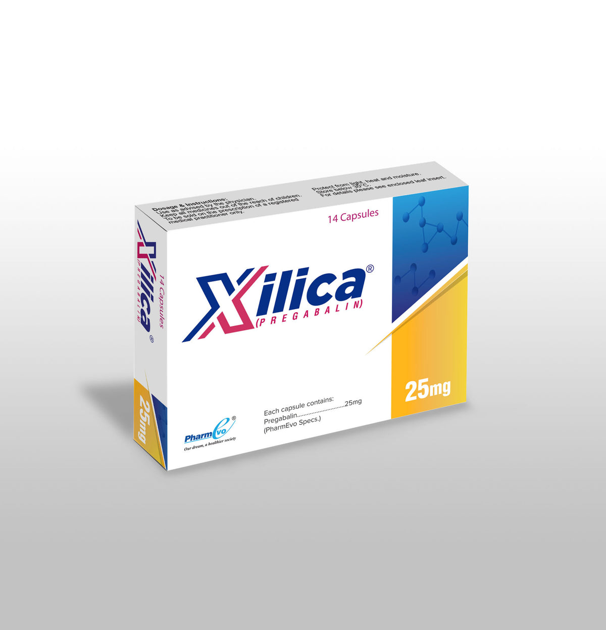 Buy XILICA 25MG TAB | Online in Pakistan — MyPharmEvo